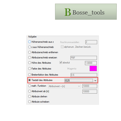Bosse_tools 10: Programm 3AT, Textstile von Attributen - Bosse-engineering Blog - LISP ...