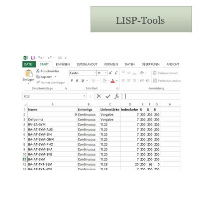 LayerList als Freeware-Programm - Bosse-engineering Blog - LISP-Programmierung für AutoCAD und ...