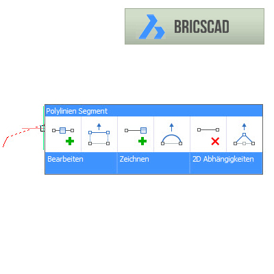 BricsCAD Polylinien bearbeiten mit dem QUAD-Menü - Bosse-engineering Blog - LISP-Programmierung ...