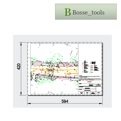 DIN-Formate bei den Rahmen der Bosse_tools - Bosse-engineering Blog - LISP-Programmierung für ...